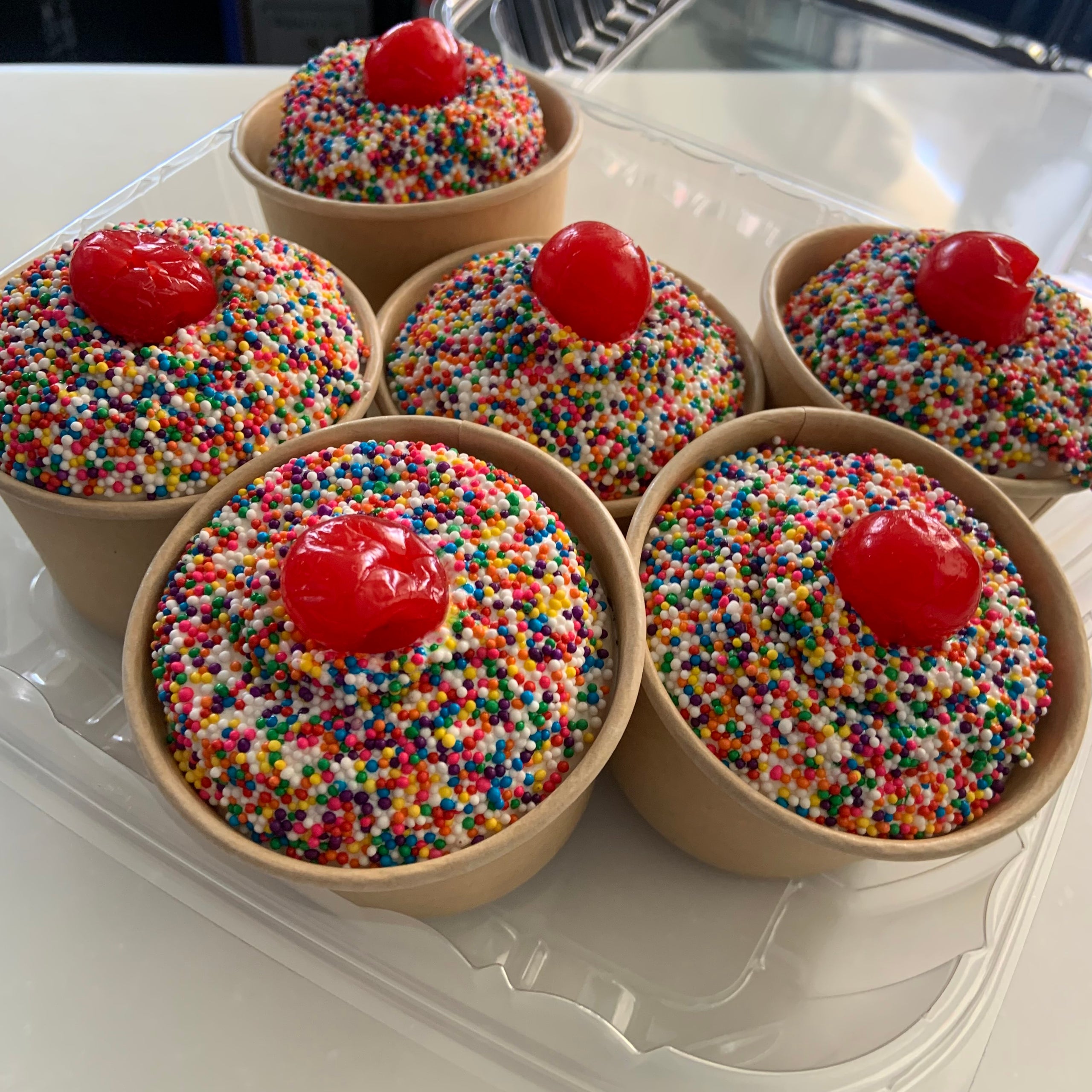 Vegan Sprinkle Ice Cream 6 Pack | Sip N Swirl